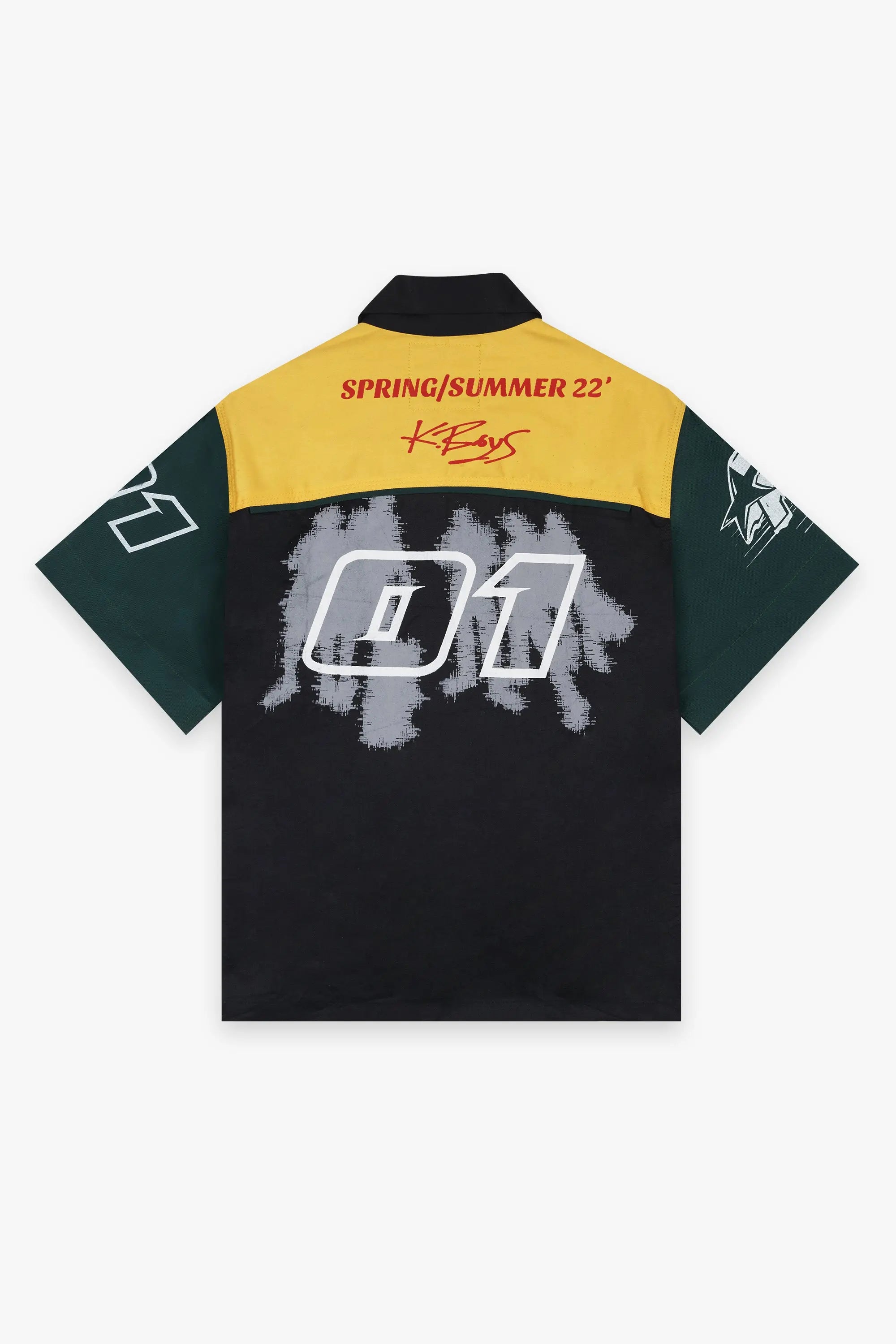 dola - Studio Kojo Kusi Quarter Zipper Racing Shirt - dola